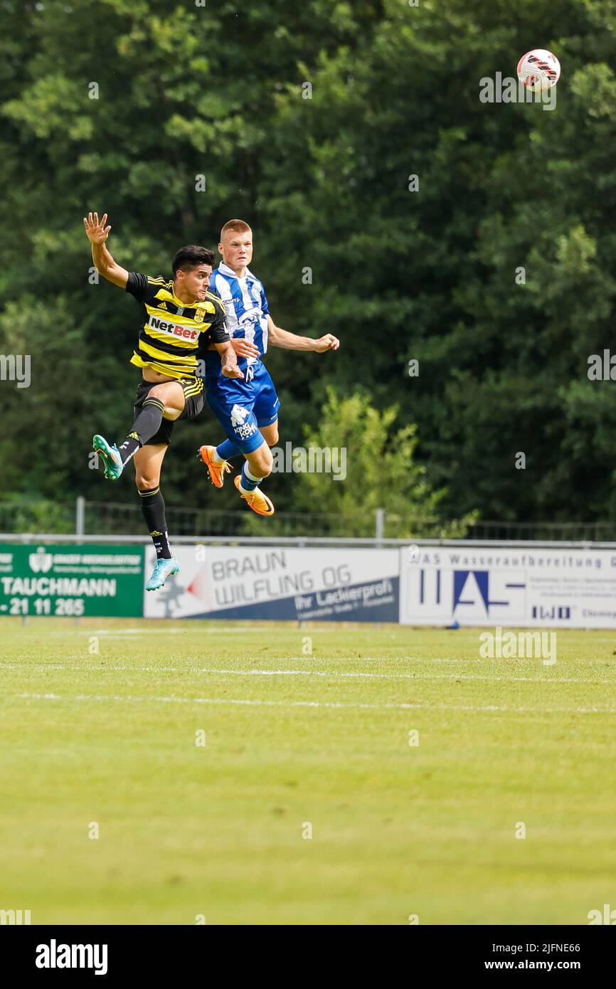 Gent's Bram Lagae pictured in action during a friendly game between ...