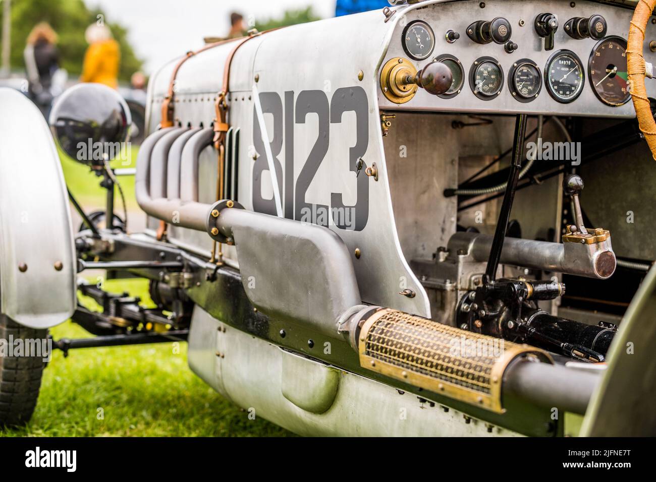 Pre war vintage Riley Special sports car Stock Photo - Alamy