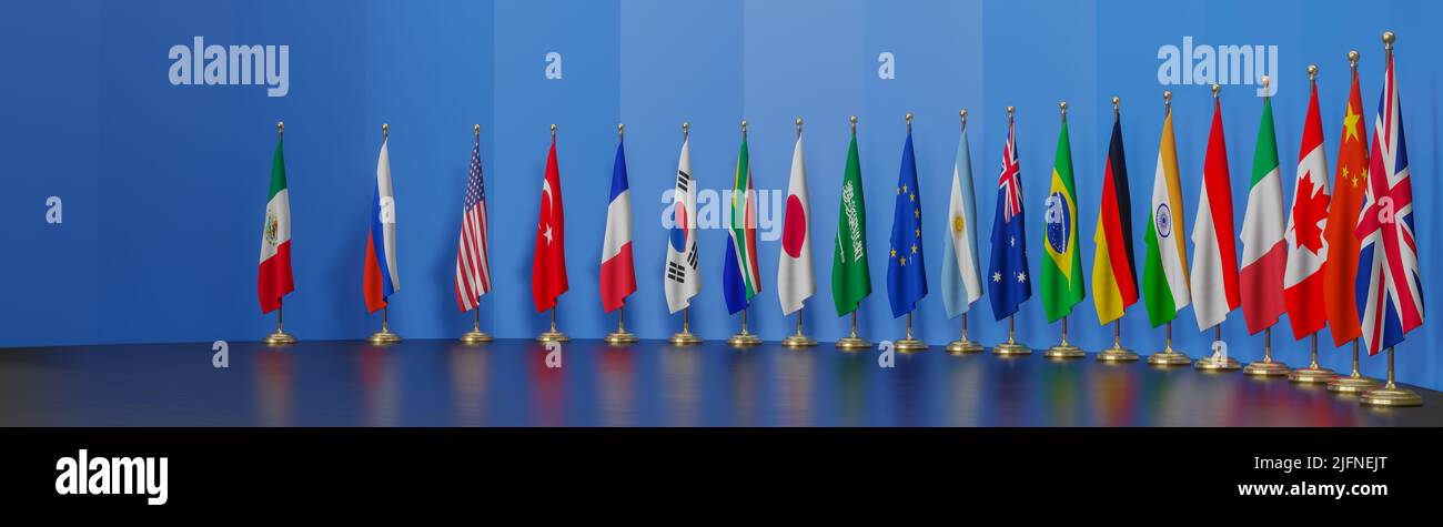 G20 summit, Concept of the G20 summit or meeting, list of countries G20 ...