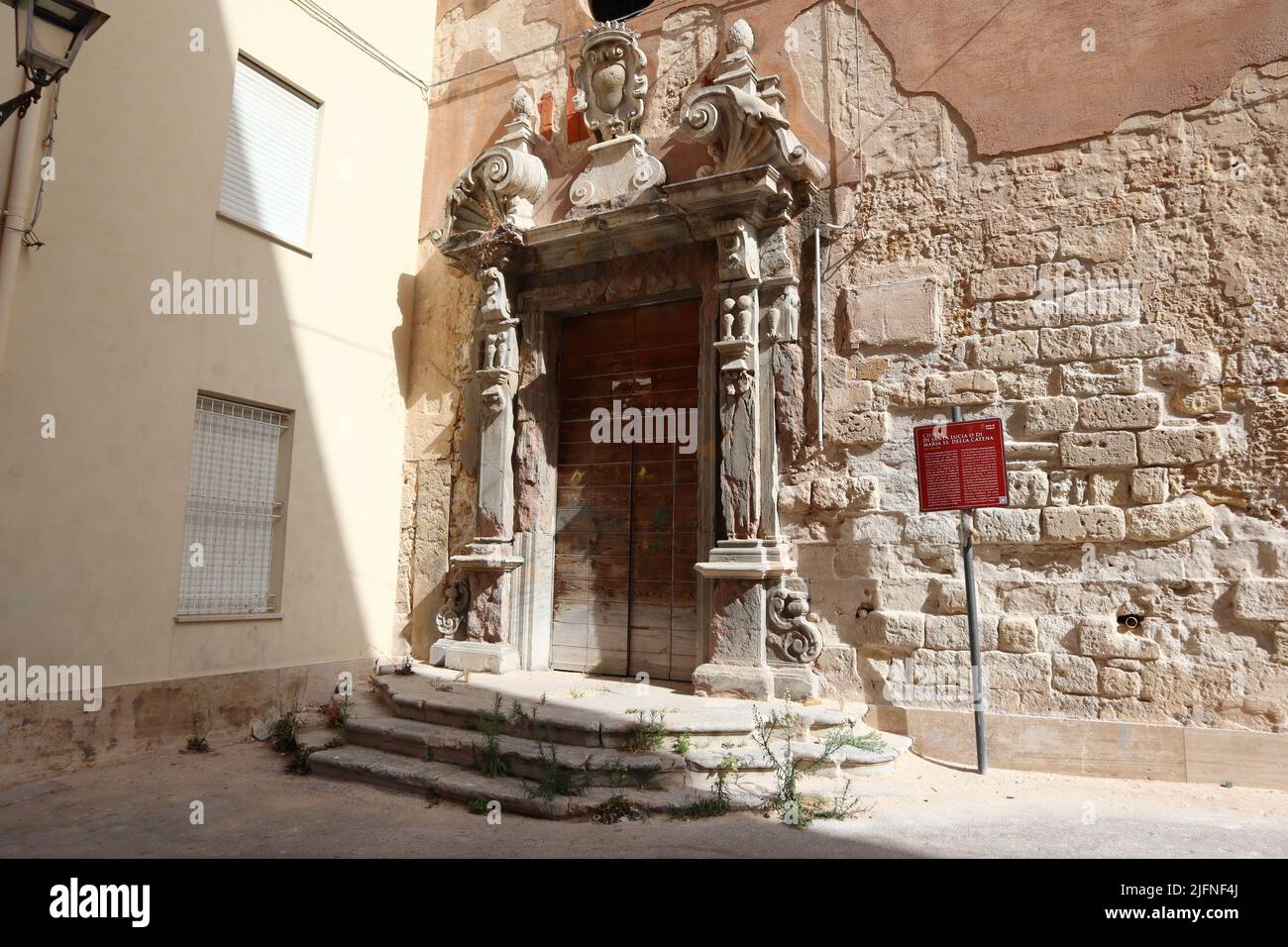 Trapani, Sicily (Italy): Saint Lucy deconsecrated Church (Chiesa di ...