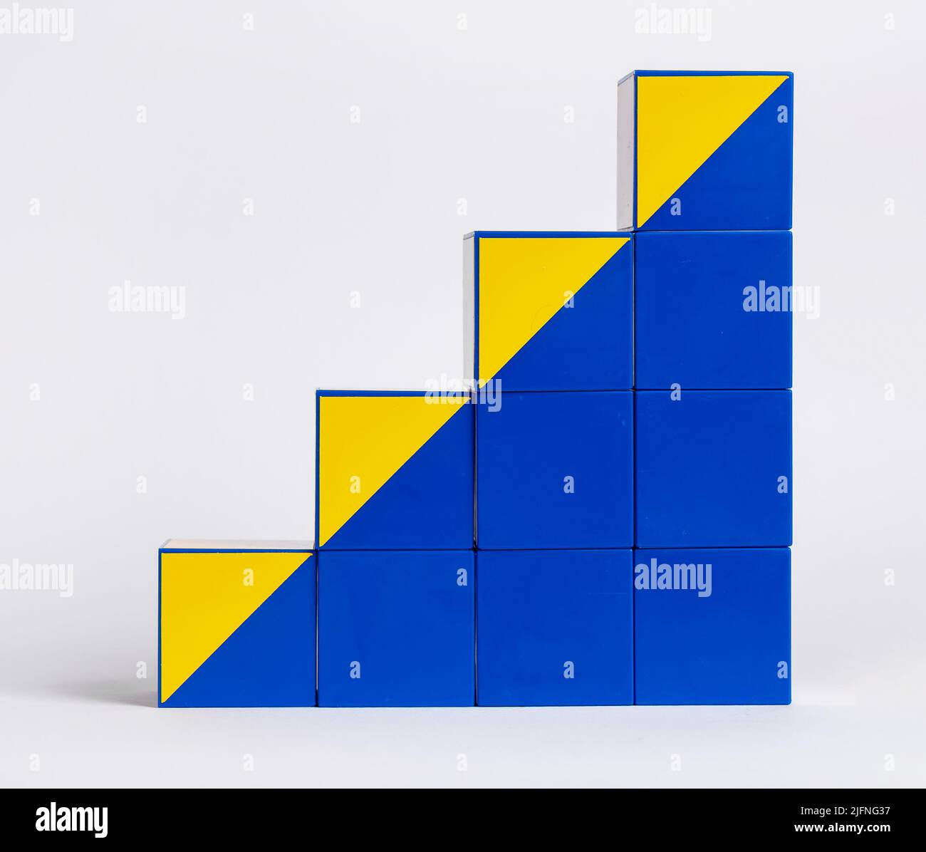 Cube stairs growing up. Development concept. High quality photo Stock ...