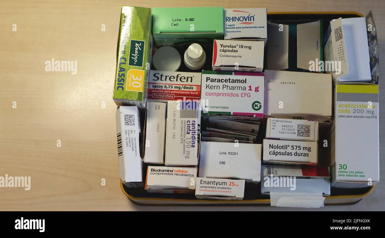 Medication types hi-res stock photography and images - Alamy