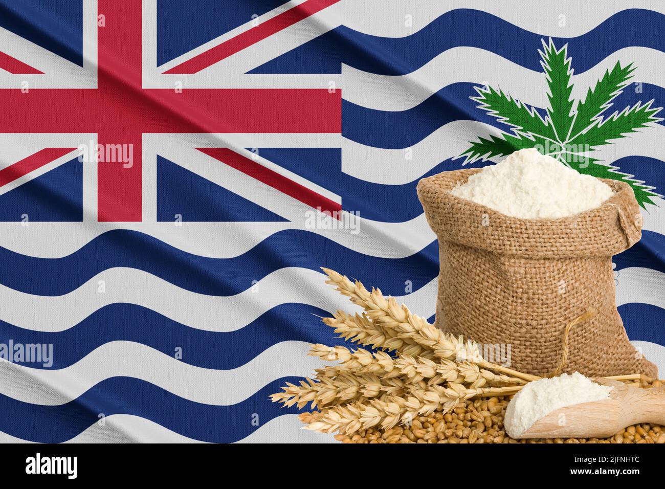 British Indian Ocean Territory grain crisis, Concept global hunger ...
