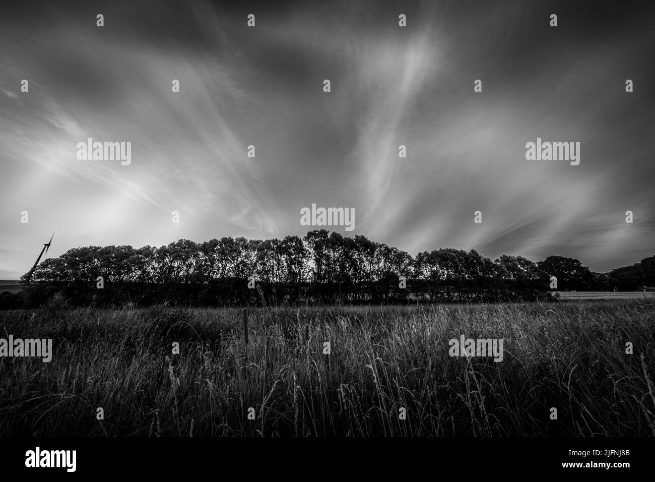 Light colored clouds Black and White Stock Photos & Images - Alamy