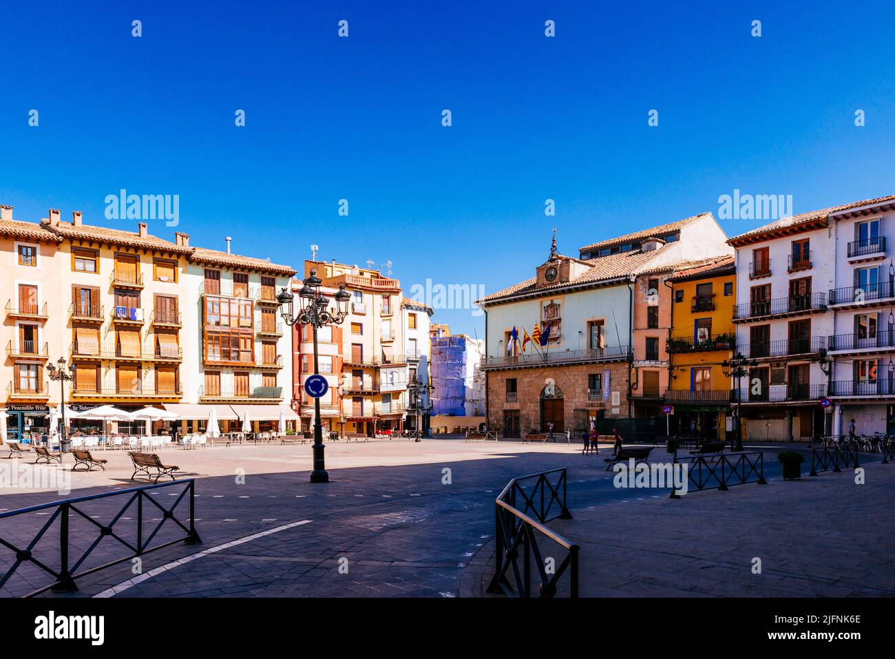 Plaza de España or Plaza del Mercado, Market Square, of medieval origin ...