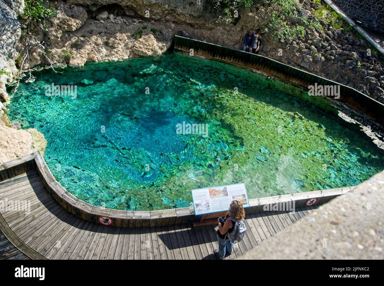 Cave and Basin National Historic Site Banff Alberta Canada Stock Photo ...