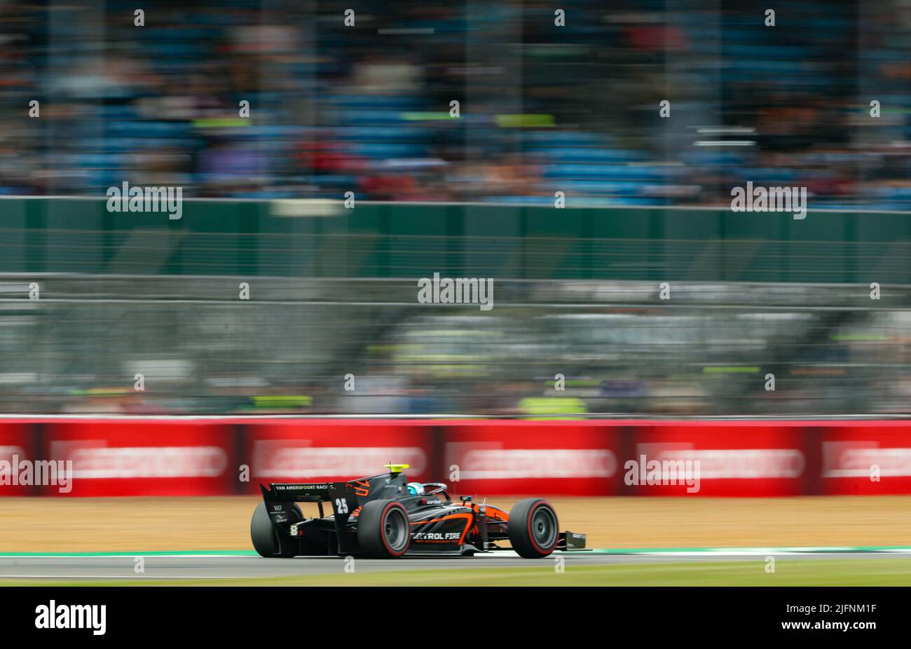 Van Amersfoort Racing’s Amaury Cordeel during F2 qualifying ahead of ...