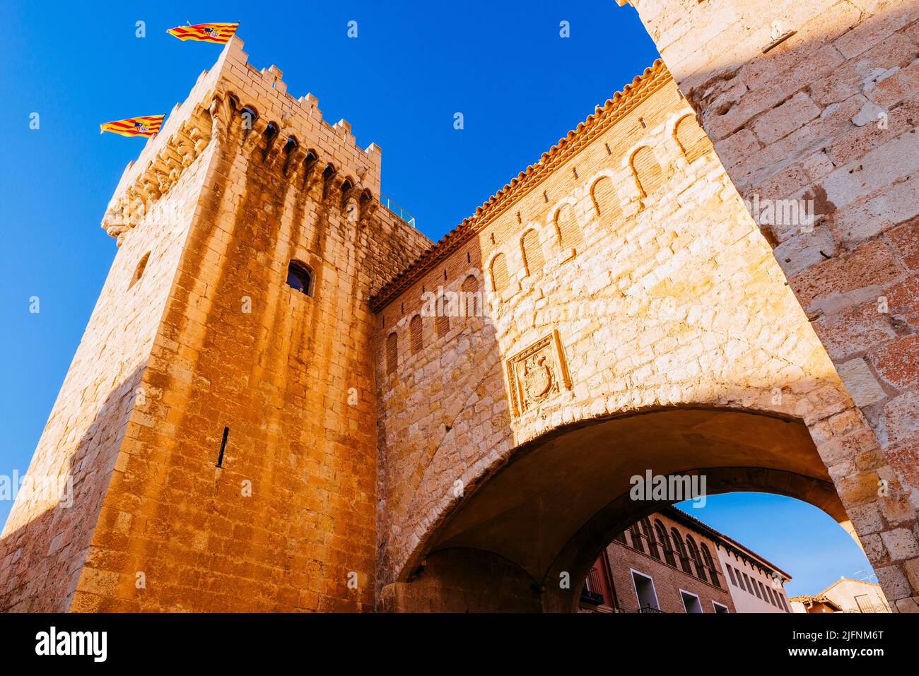 The Puerta Baja, Lower Gate, is one of the gates that gives access to ...