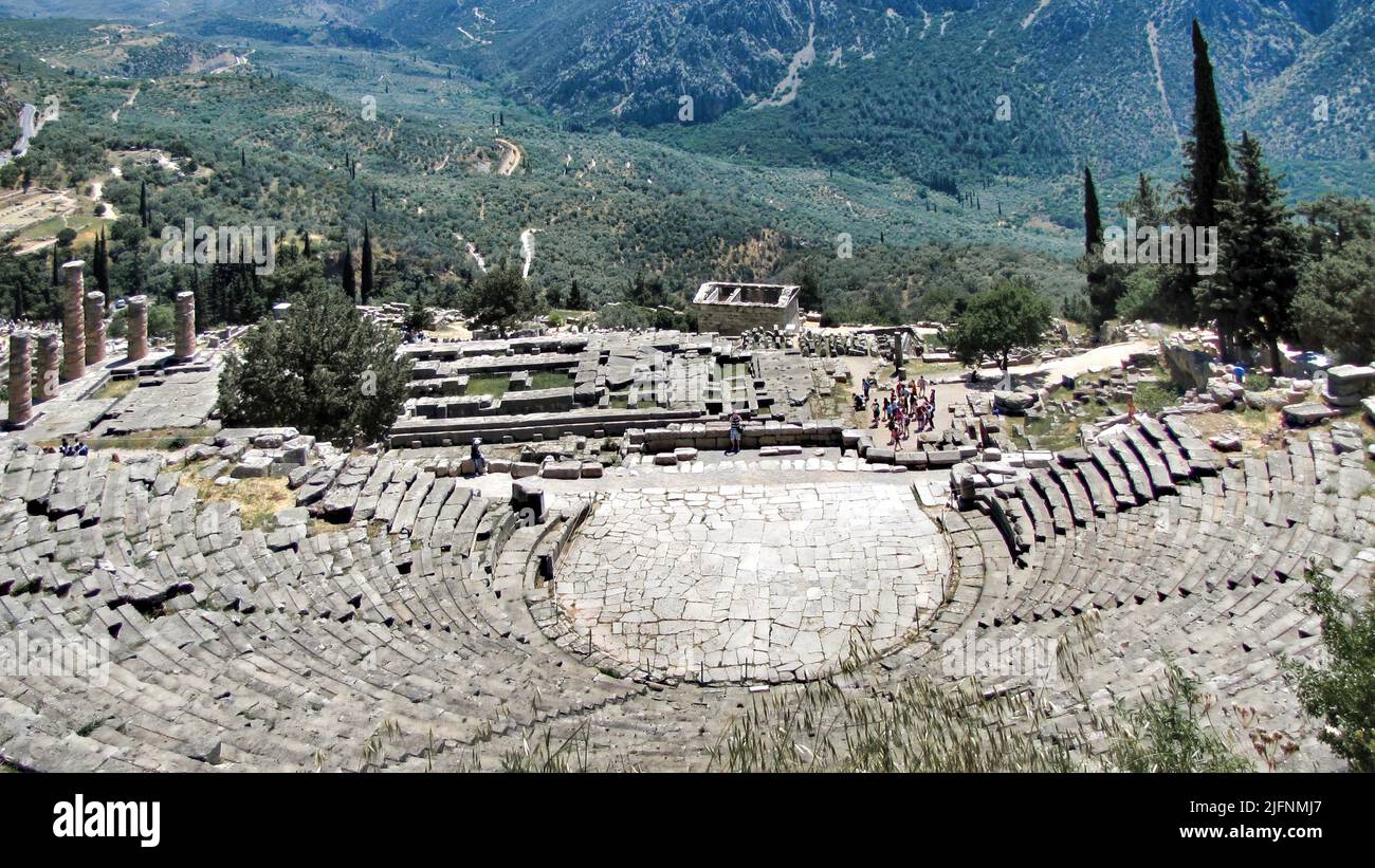 Delphi is an archaeological site and a historic city of ancient Greece ...
