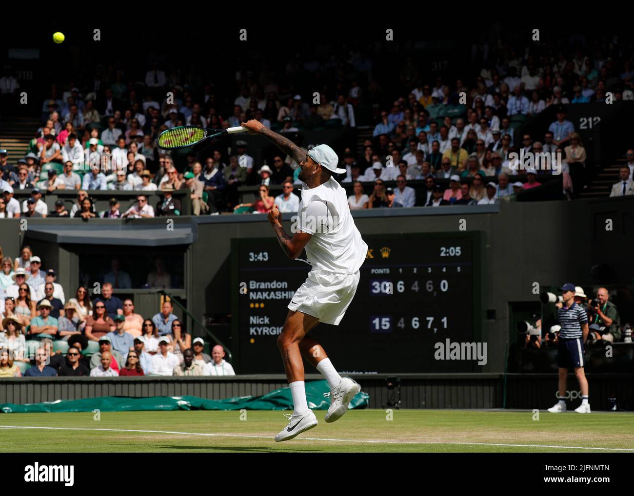 Wimbledon, London, England; 4th July 2022, All England Lawn Tennis and ...