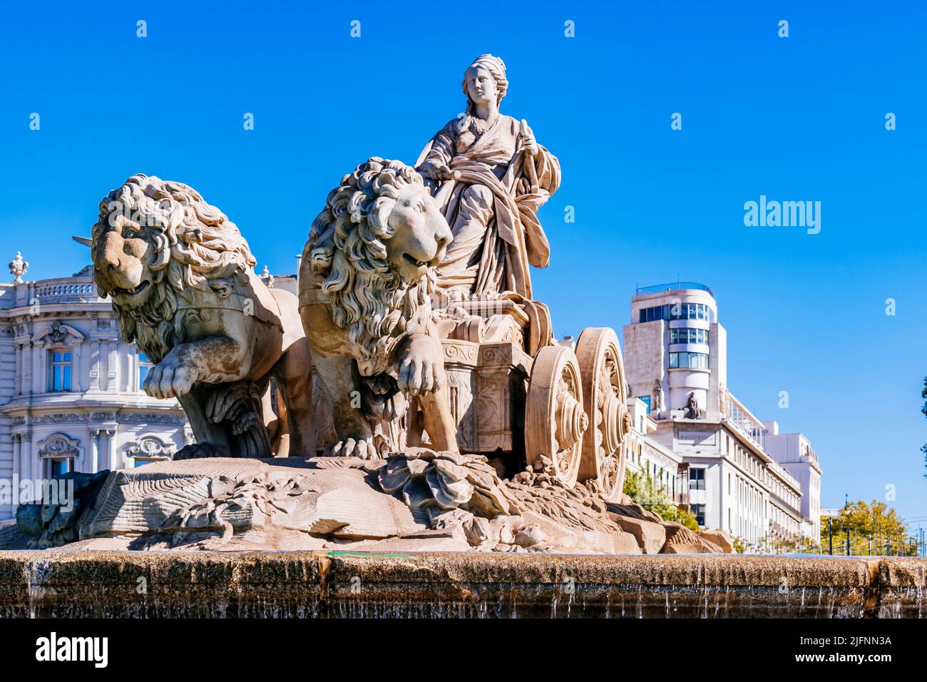The Fountain of Cybele, Fuente de Cibeles, or simply, La Cibeles, is a ...