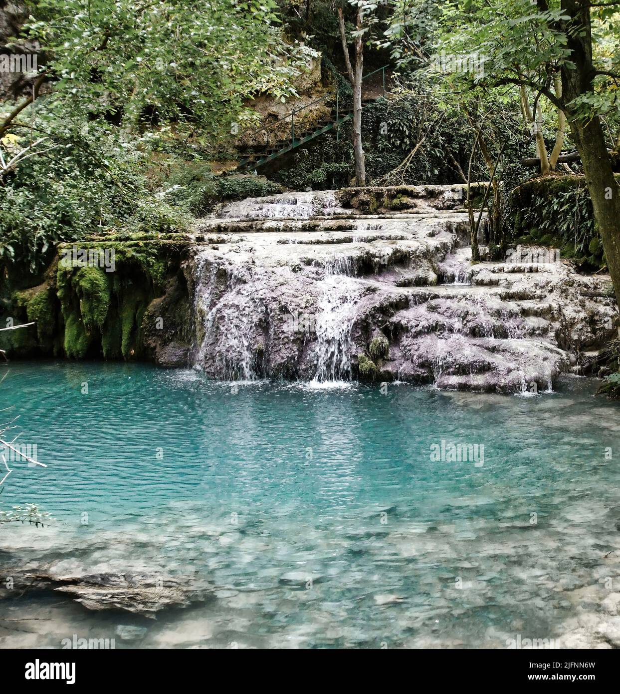 Krushuna Falls are a series of waterfalls in northern Bulgaria near the ...