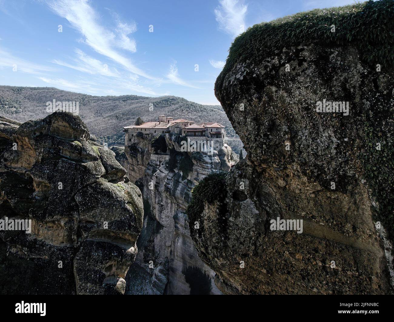 Meteora geology hi-res stock photography and images - Alamy