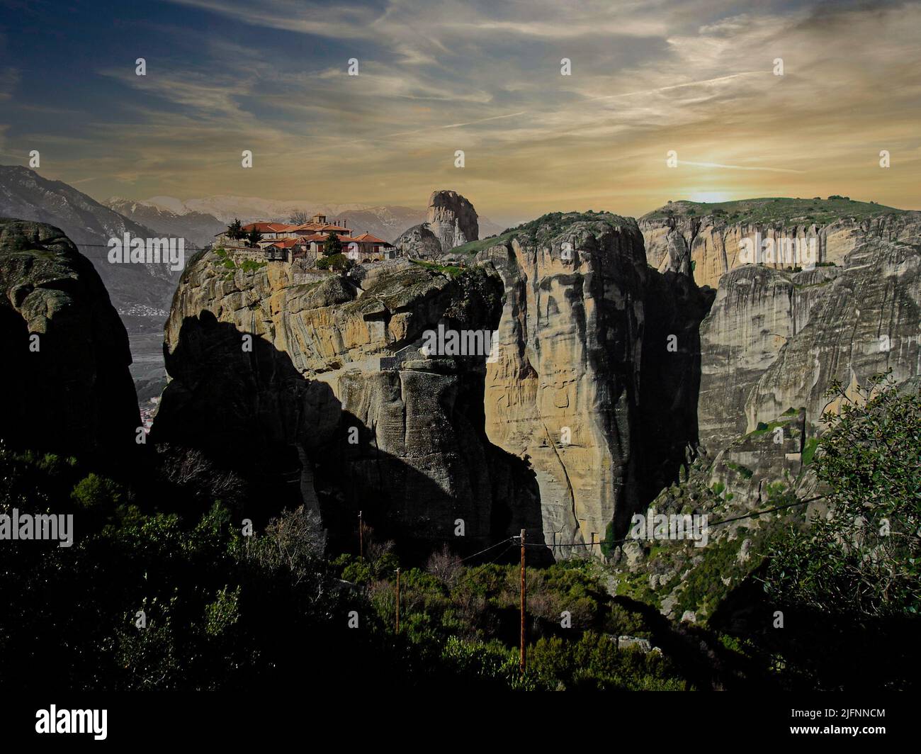 Iconic meteora hi-res stock photography and images - Alamy