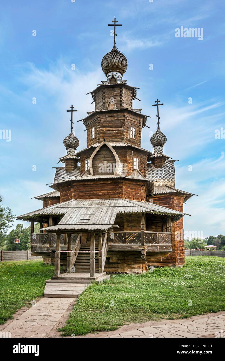 The Suzdal Museum of Wooden Architecture is the reconstruction of a ...
