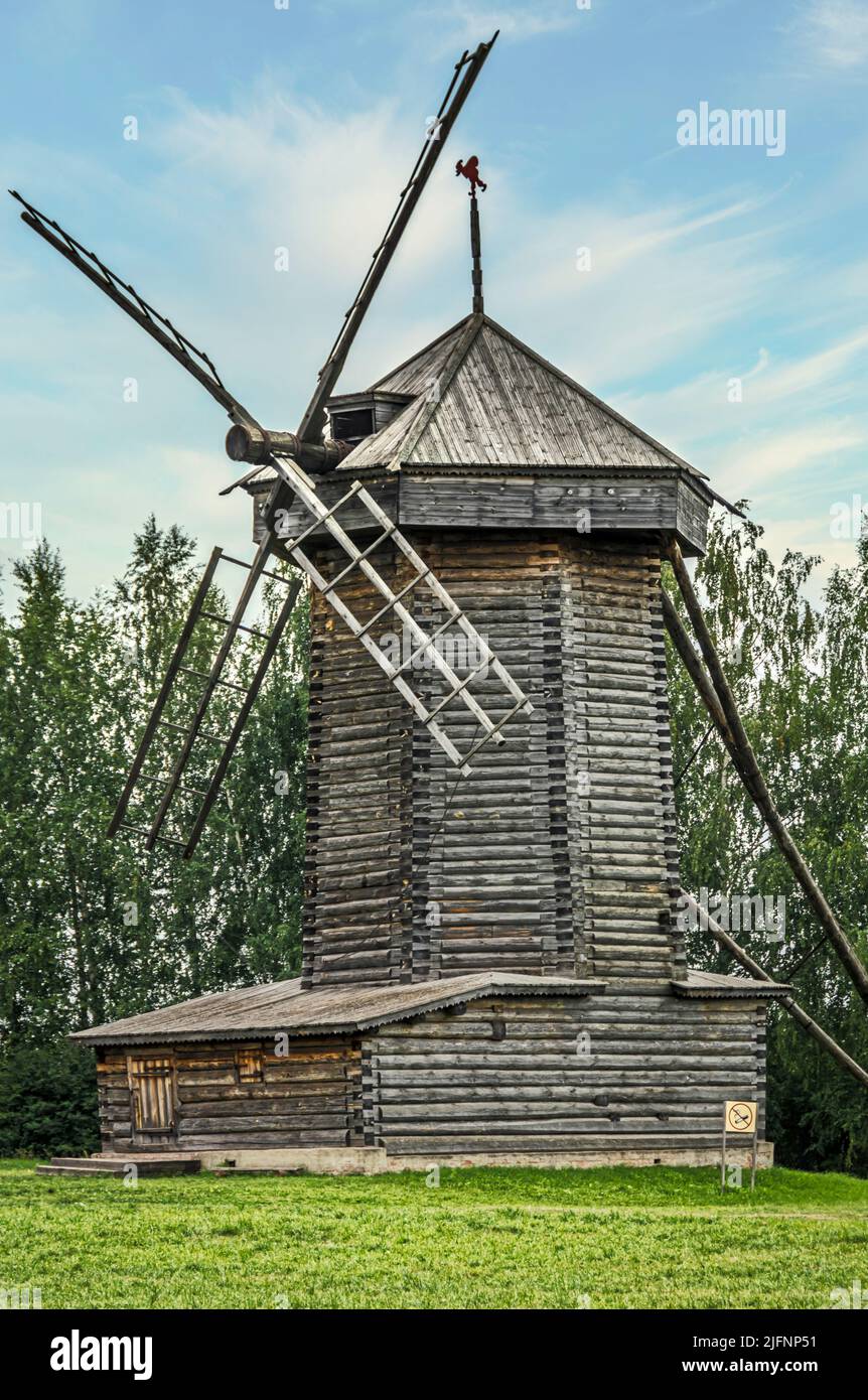 The Suzdal Museum of Wooden Architecture is the reconstruction of a ...