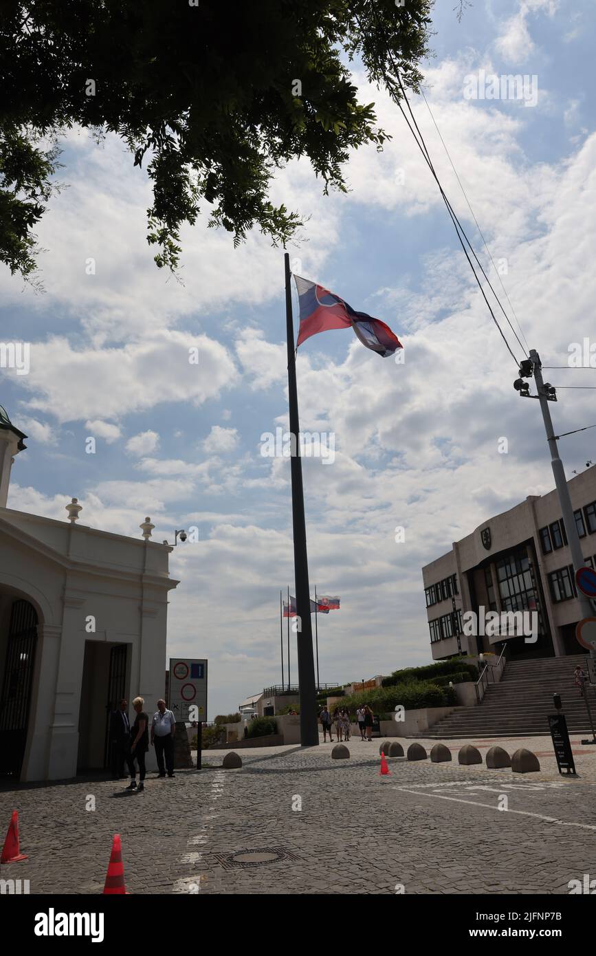 Bratislava flag hi-res stock photography and images - Alamy