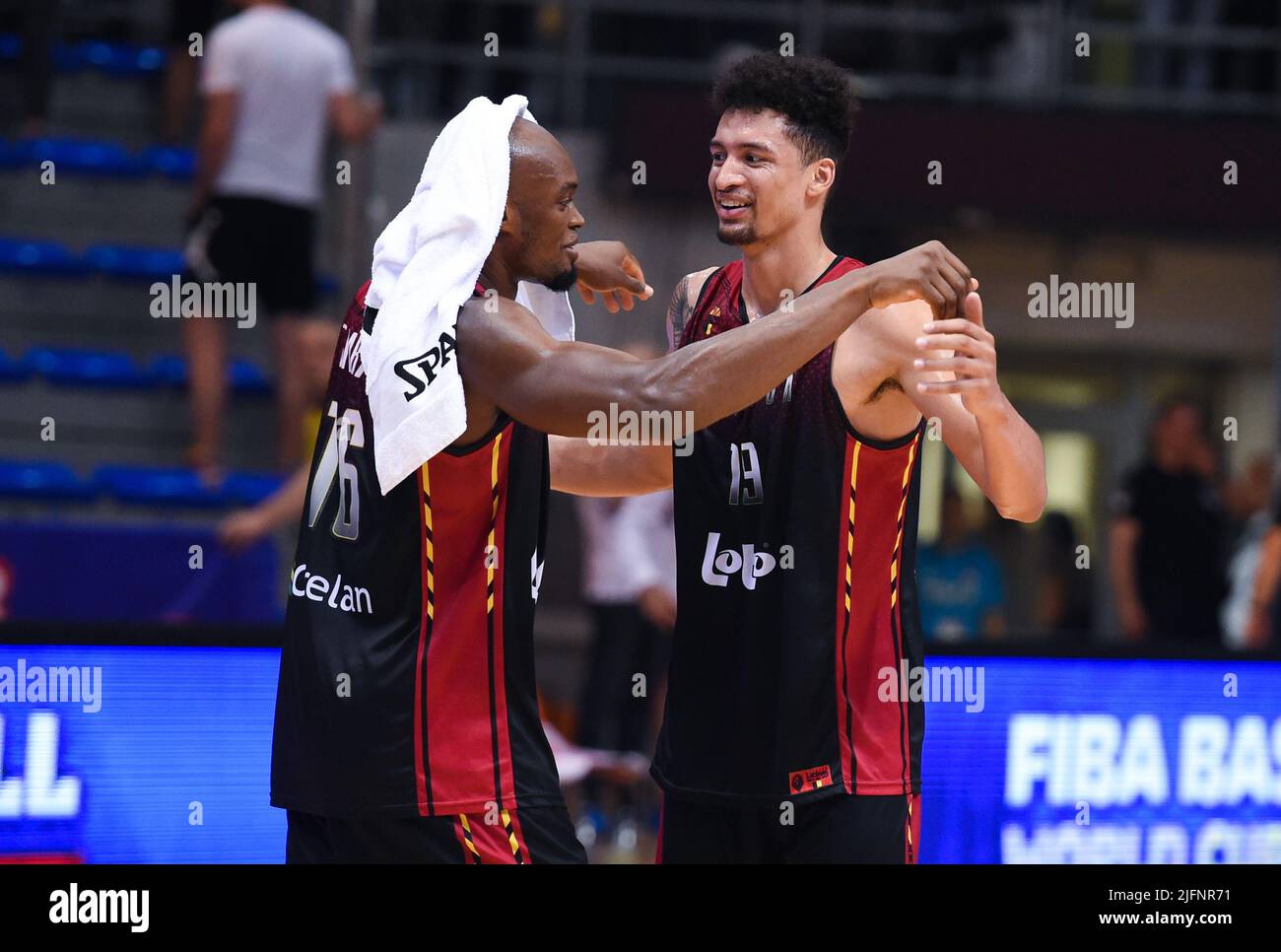 Nis, Serbia, 04/07/2022, Belgium's Ismael Bako and Belgium's Kevin ...