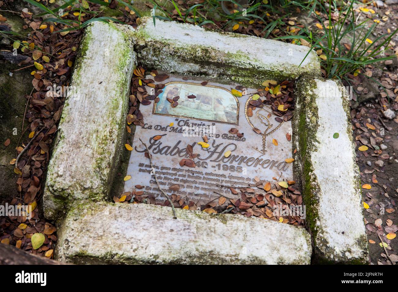 ARMERO, COLOMBIA - MAY, 2022: Symbolic tombs built in memory of ...
