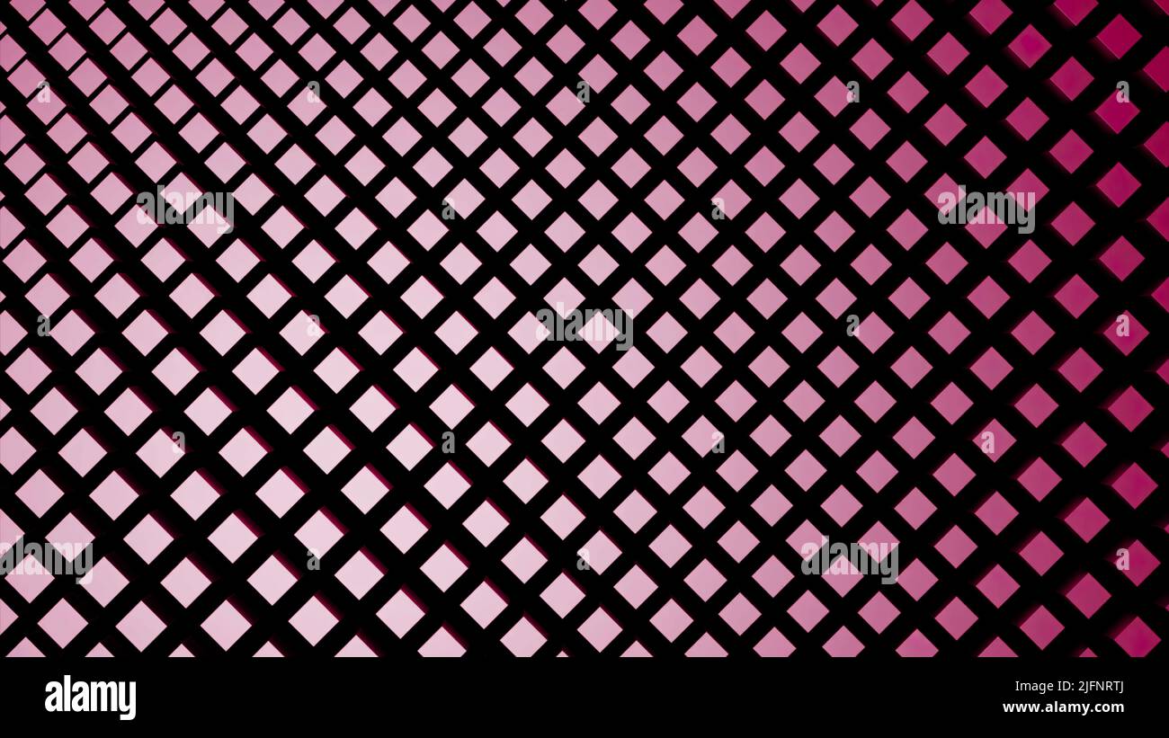 Distortion of mosaic background of squares. Design. Visual distortion ...