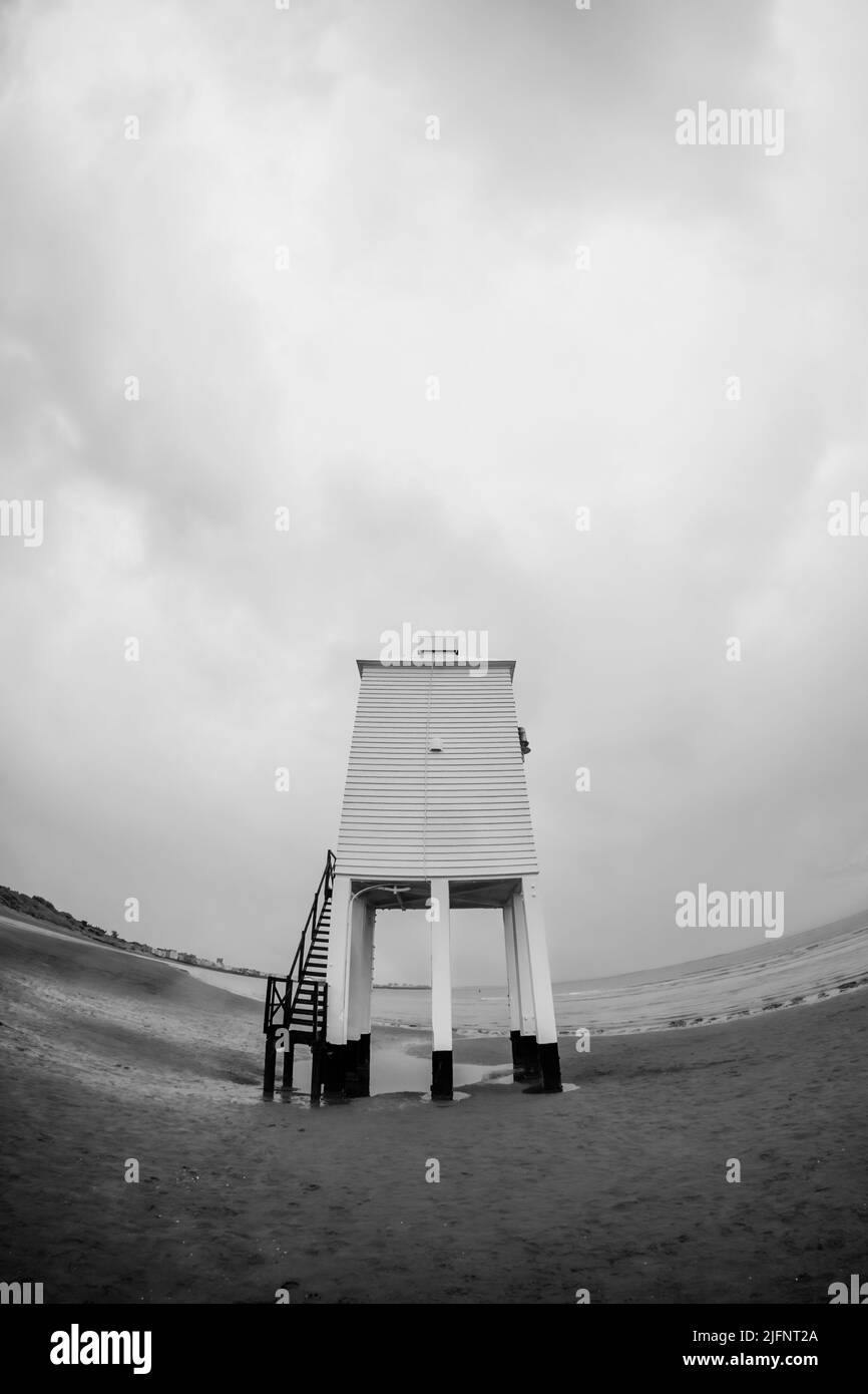 Burnham on sea lighthouse Somerset england uk Stock Photo - Alamy