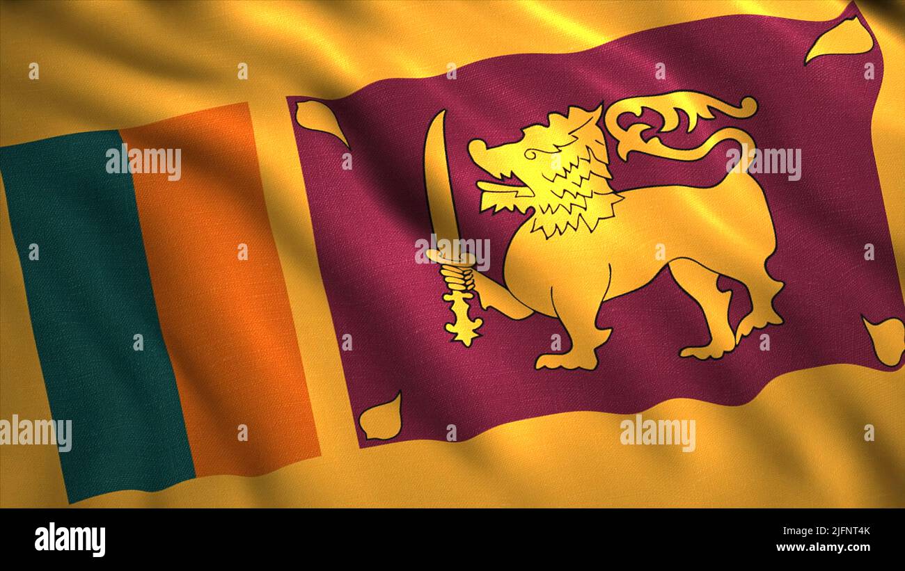 Beautiful flag moving in waves. Motion. Animated background with 3d ...