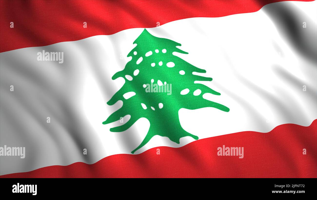 Beautiful flag moving in waves. Motion. Animated background with 3d ...