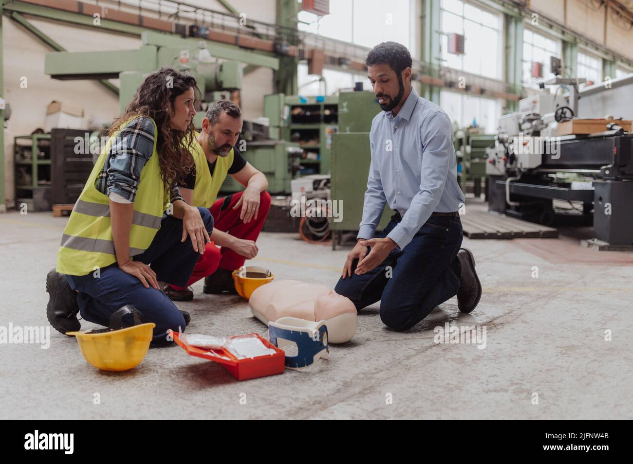 Recovery position first aid hi-res stock photography and images - Alamy