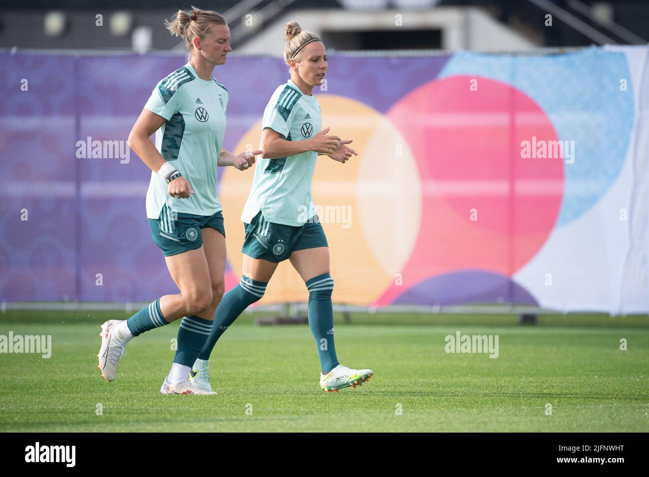 London, UK. 04th July, 2022. Soccer: National team, women, European ...