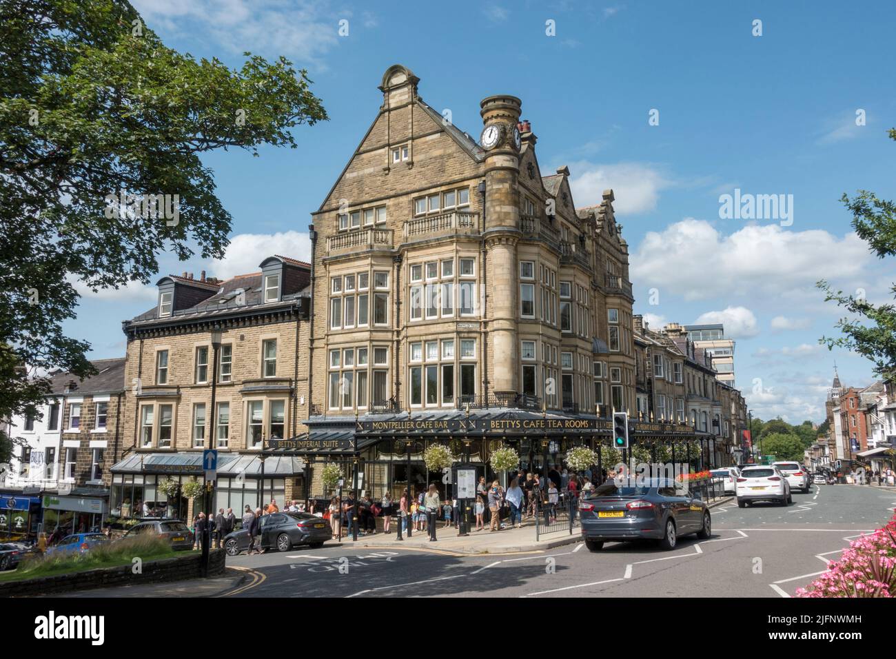 Bettys Cafe Tea Rooms on Parliament Street in Harrogate, North ...
