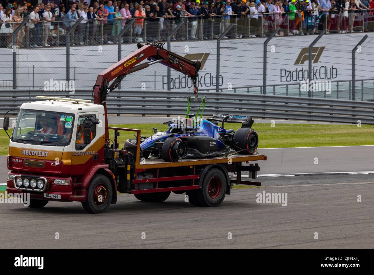 Silverstone f1 2022 crash hi-res stock photography and images - Alamy