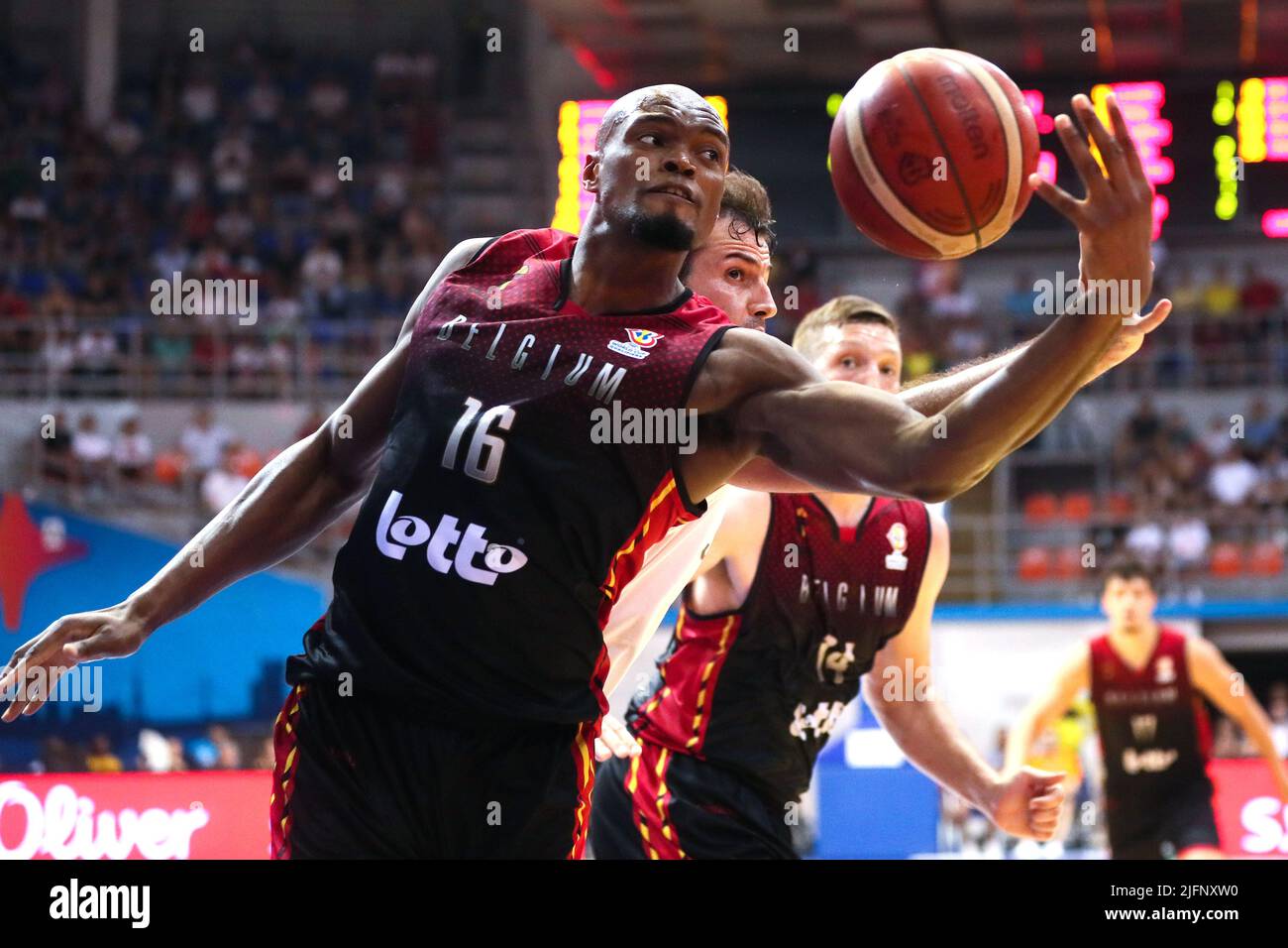 Nis, Serbia, 04/07/2022, Belgium's Kevin Tumba pictured in action ...