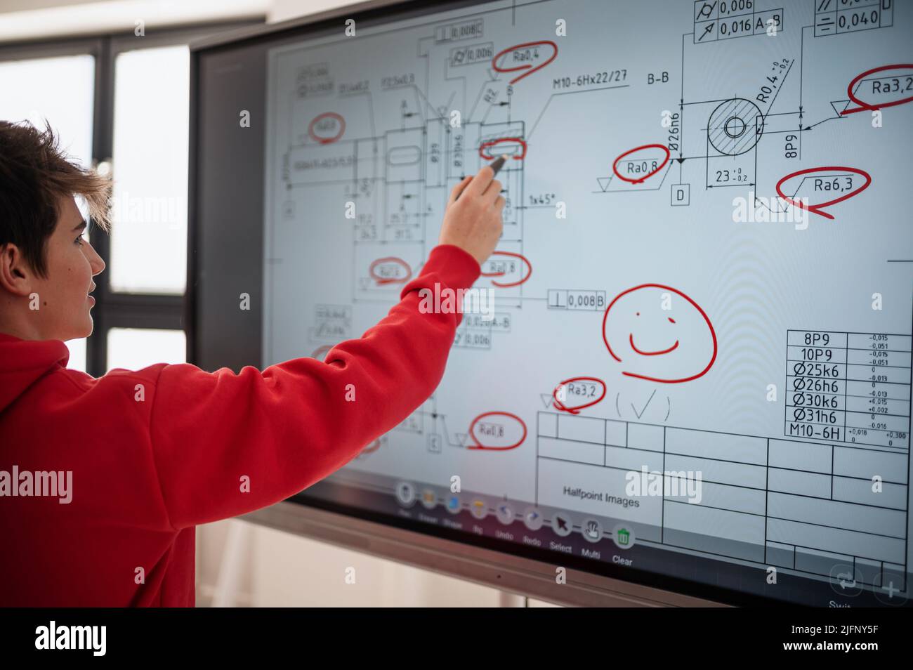 Classroom television hi-res stock photography and images - Alamy