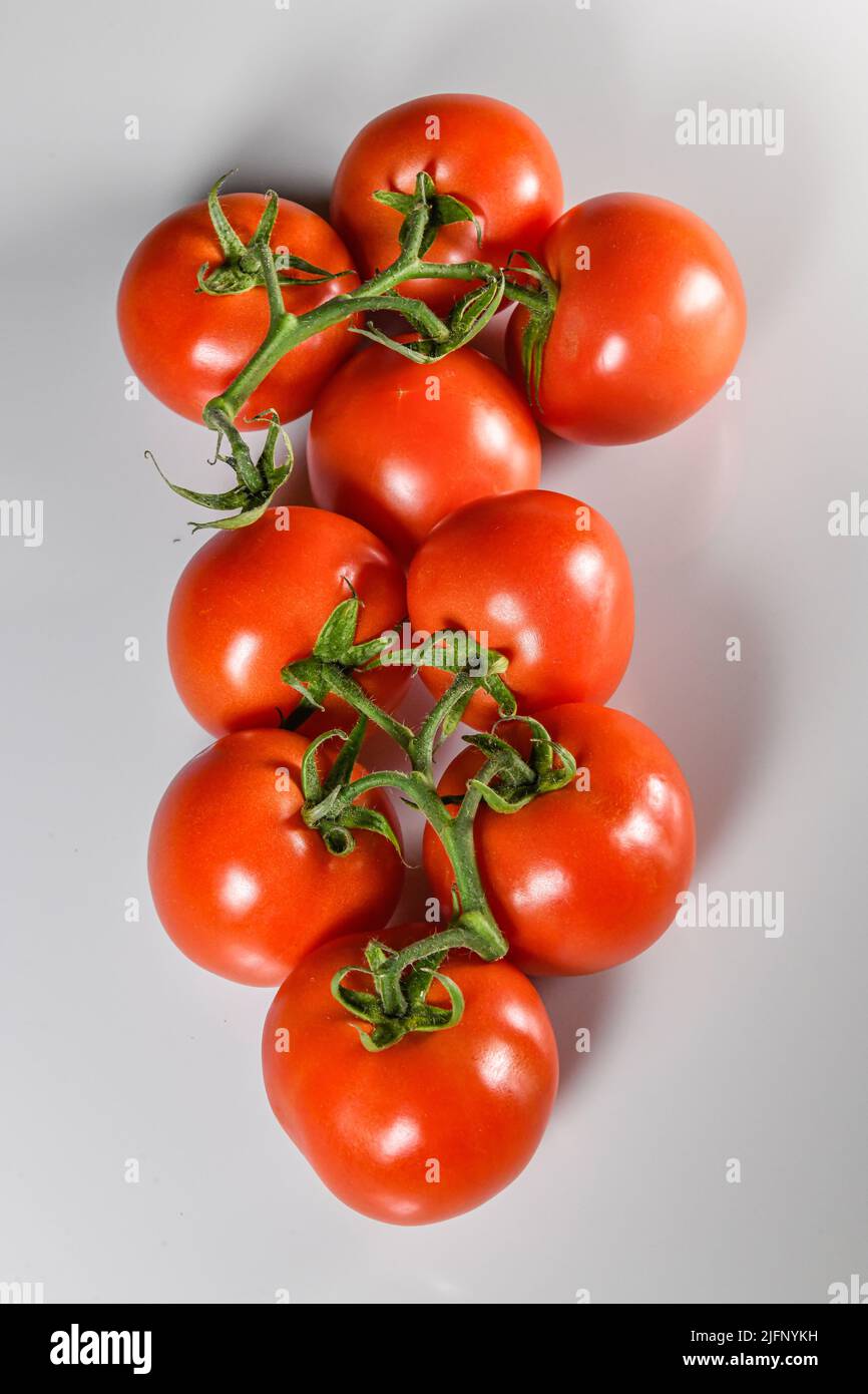 Tomatoes cut out tomatoes on vine - red ripe tomato - tomatoes white ...