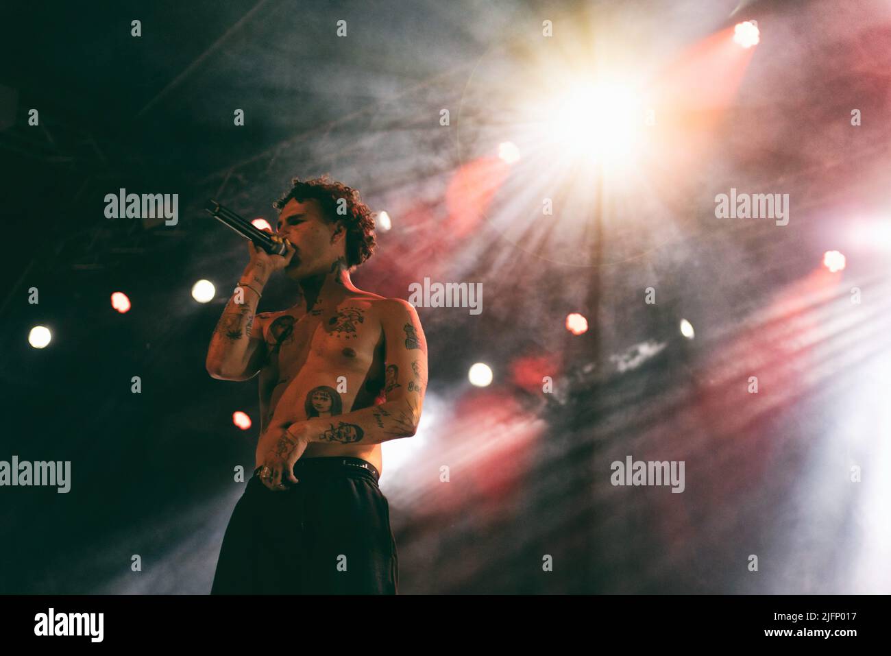 Milan Italy 30 June 2022 Slowthai live at Circolo Magnolia © Giulia ...