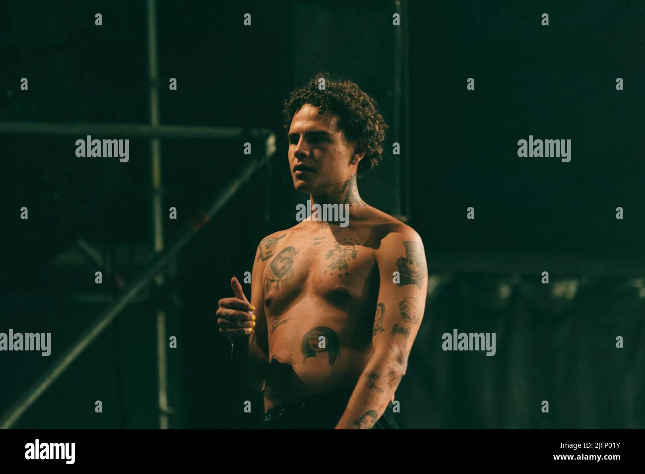 Milan Italy 30 June 2022 Slowthai live at Circolo Magnolia © Giulia ...