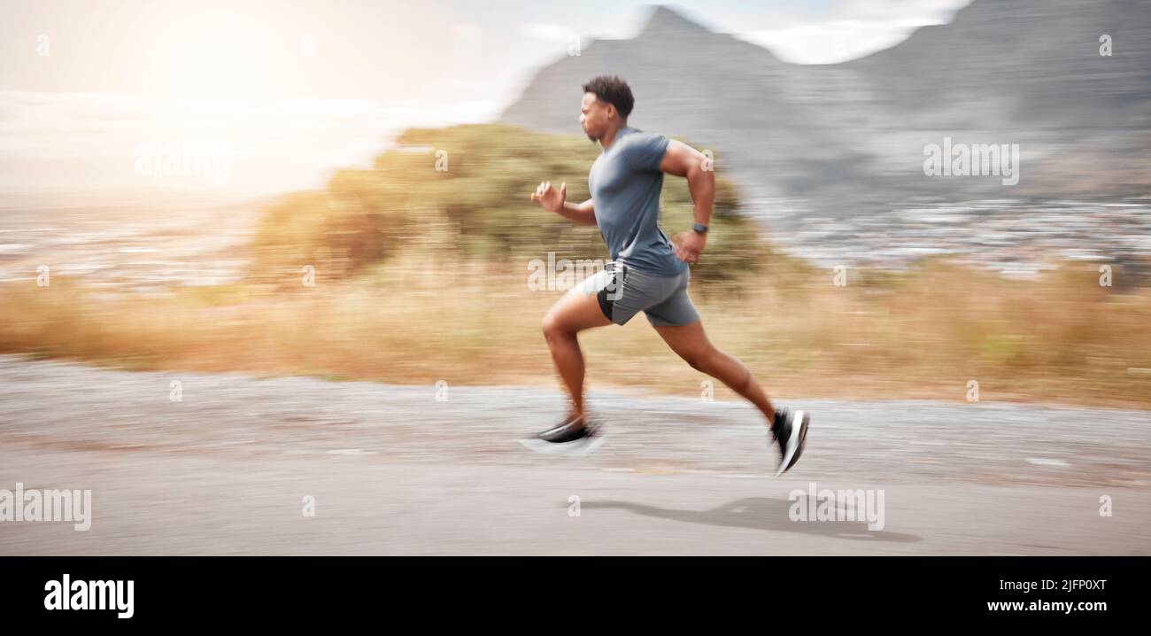 Man running alone hi-res stock photography and images - Alamy