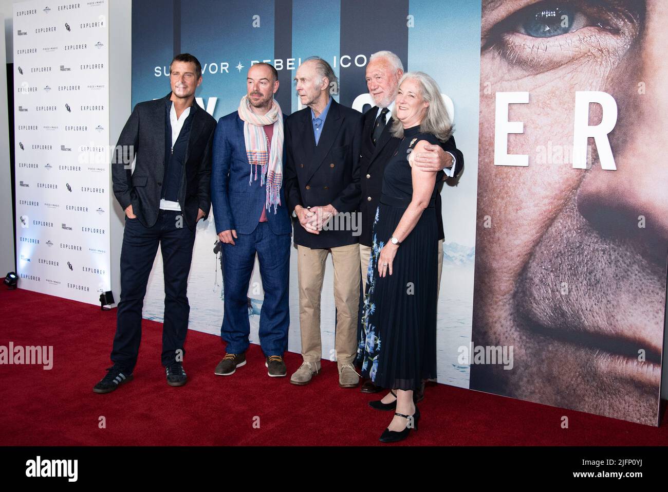 London, UK. 04th July, 2022. Bear Gryllis, Matthew Dyas, Sir Ranulph ...