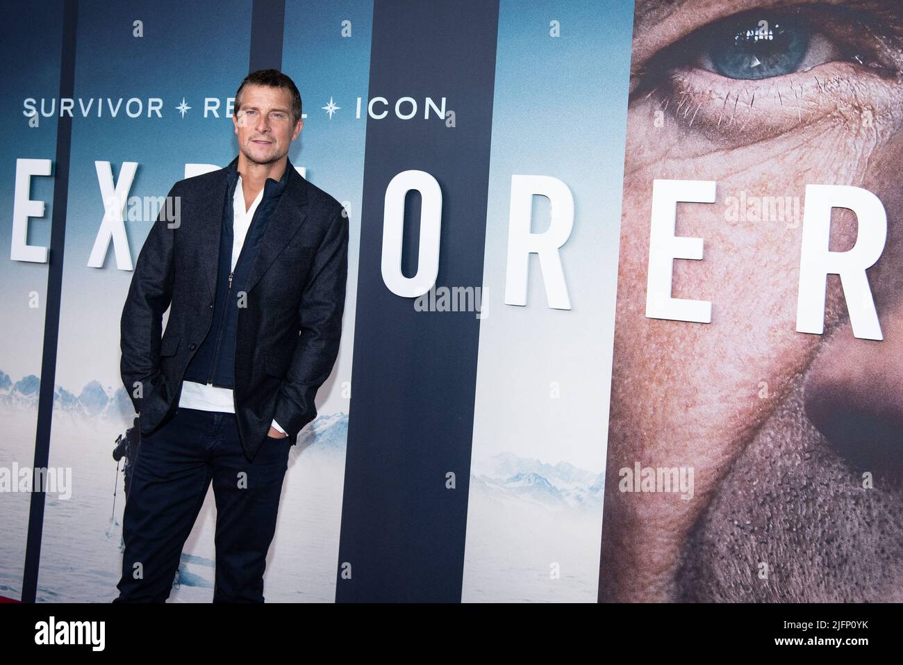 London, UK. 04th July, 2022. Bear Grylls attends the World Premiere of ...