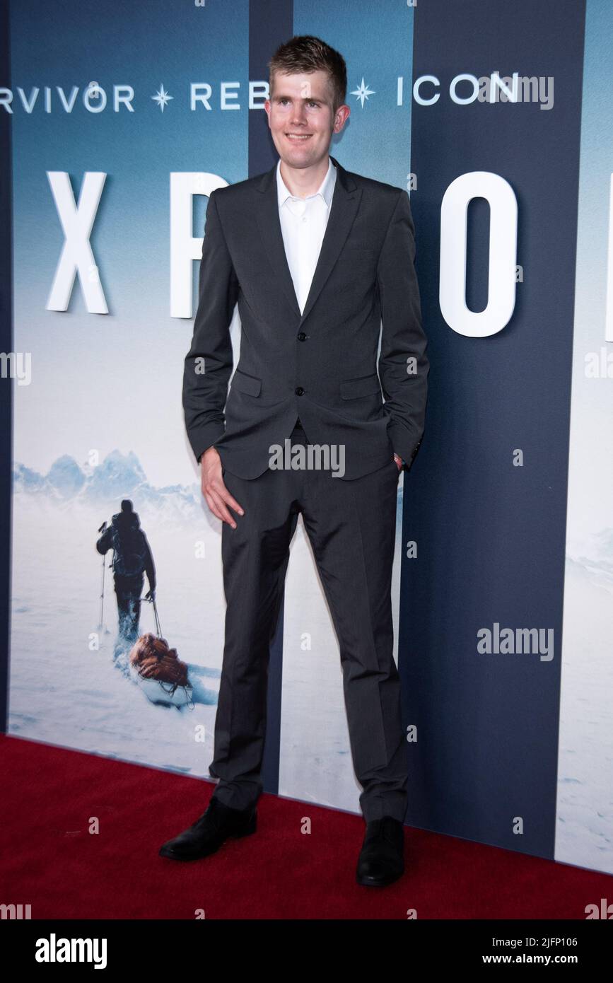London, UK. 04th July, 2022. Alex Staniforth attends the World Premiere ...