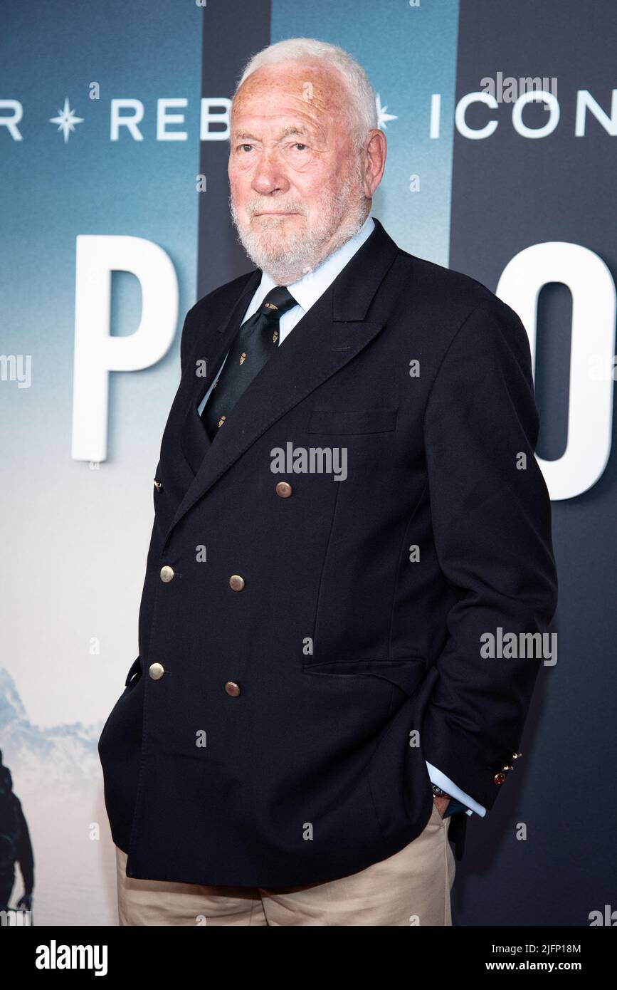 Robin Knox-Johnston attends the World Premiere of "Explorer" at BFI ...