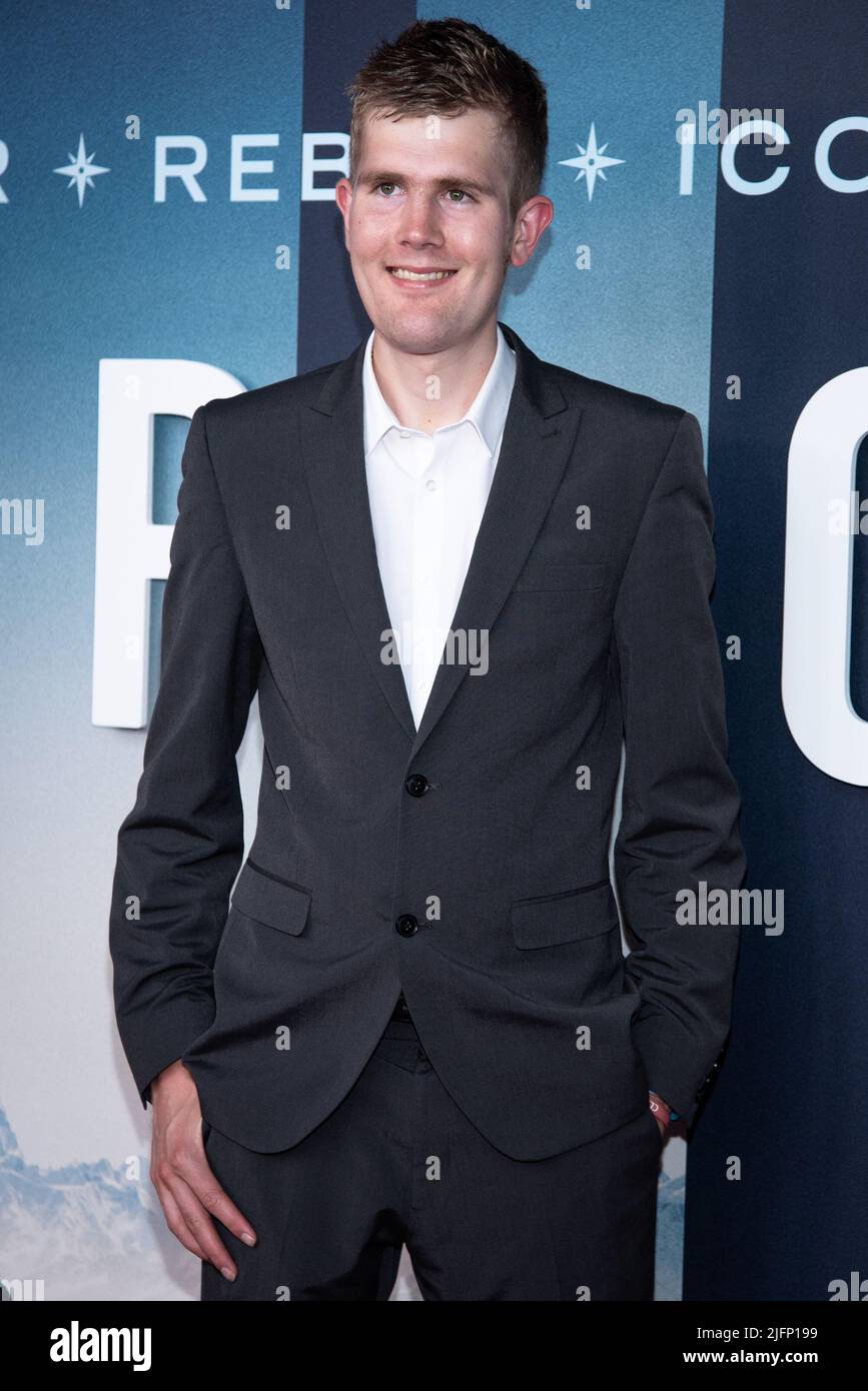 Alex Staniforth attends the World Premiere of "Explorer" at BFI ...
