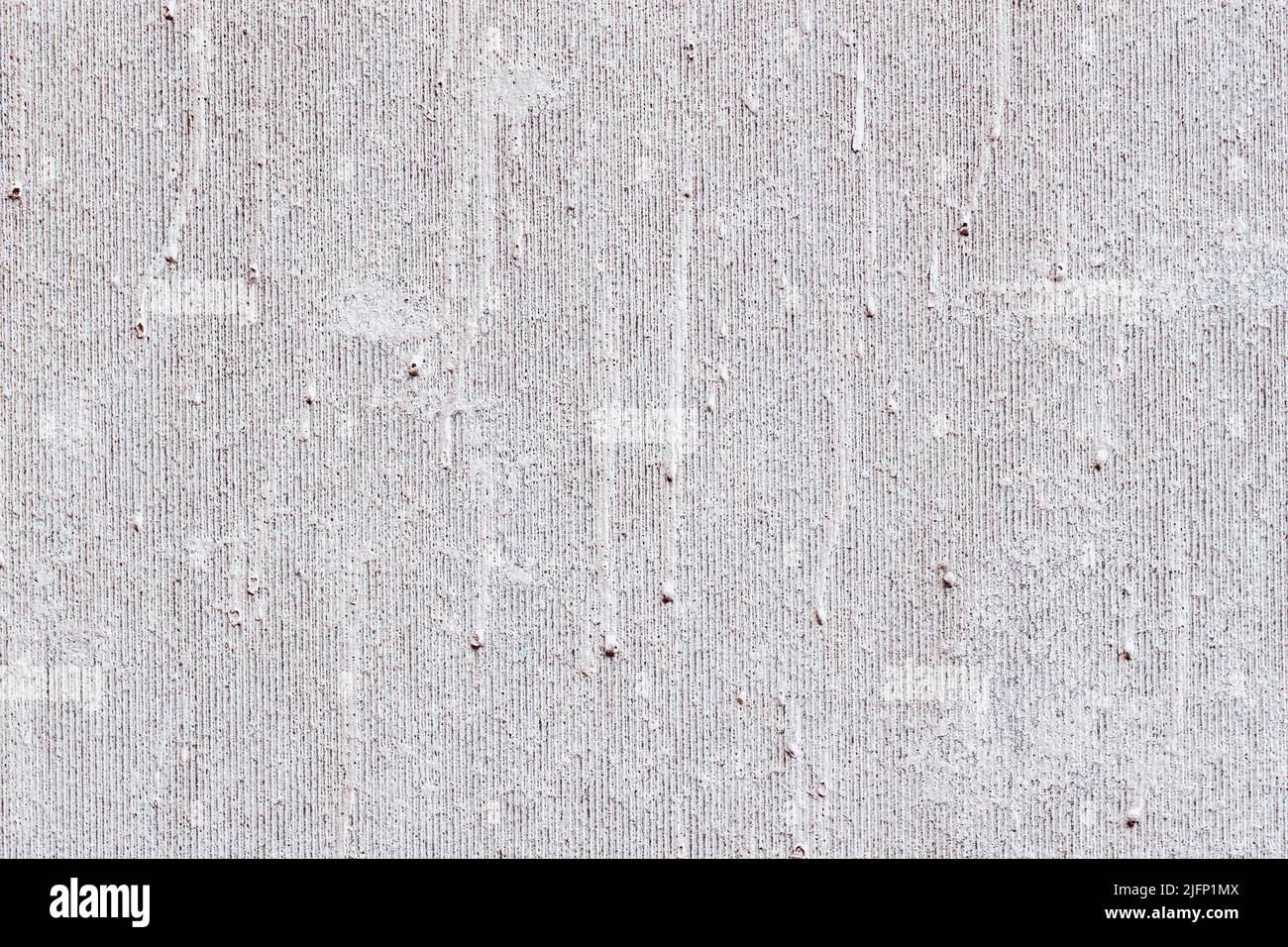Abstract grey painted wall, vertical texture, background with drips ...