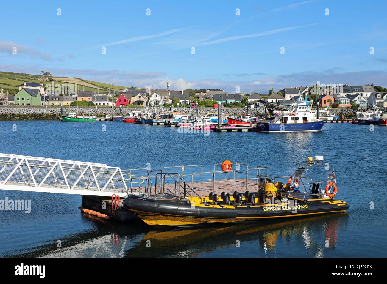 Dingle harbour in County Kerry Stock Photo - Alamy