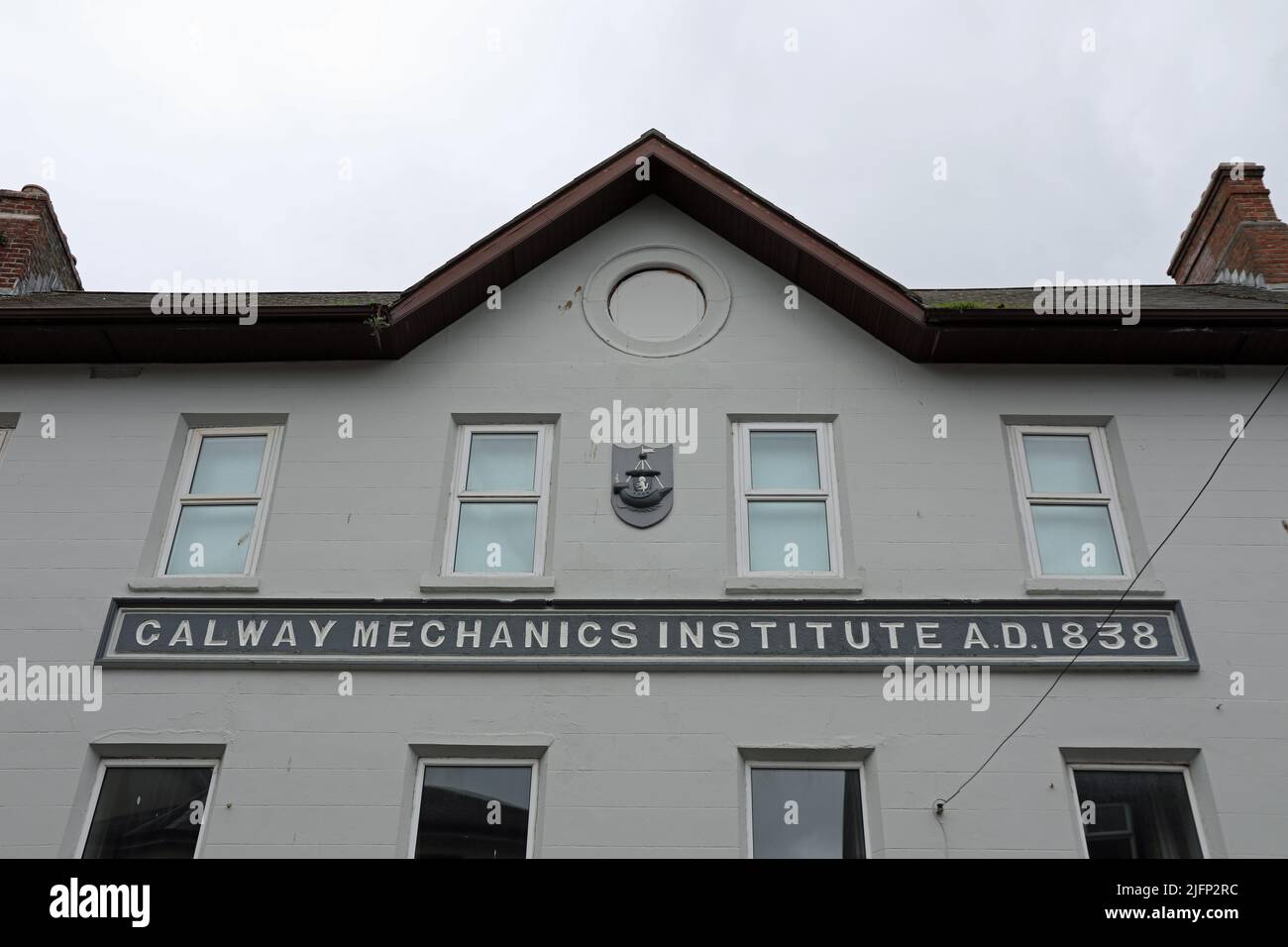 Galway Mechanics Institute on Middle Street in the city centre Stock ...