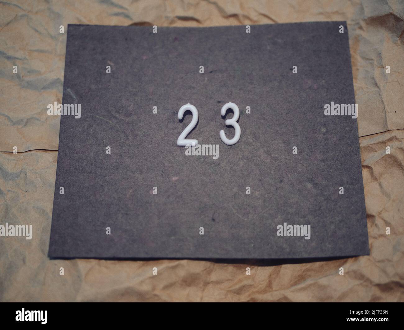 23 in wooden numbers. This would make a great graduation graphic or ...