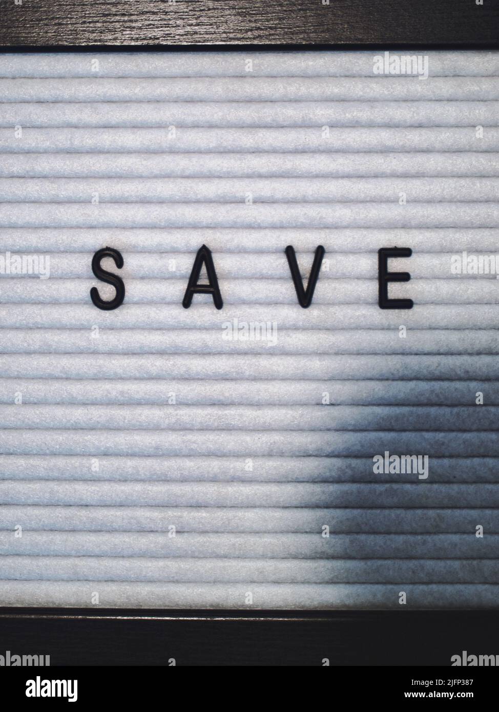 Save in blck lettering on a white background. Perfect to illustrate the ...