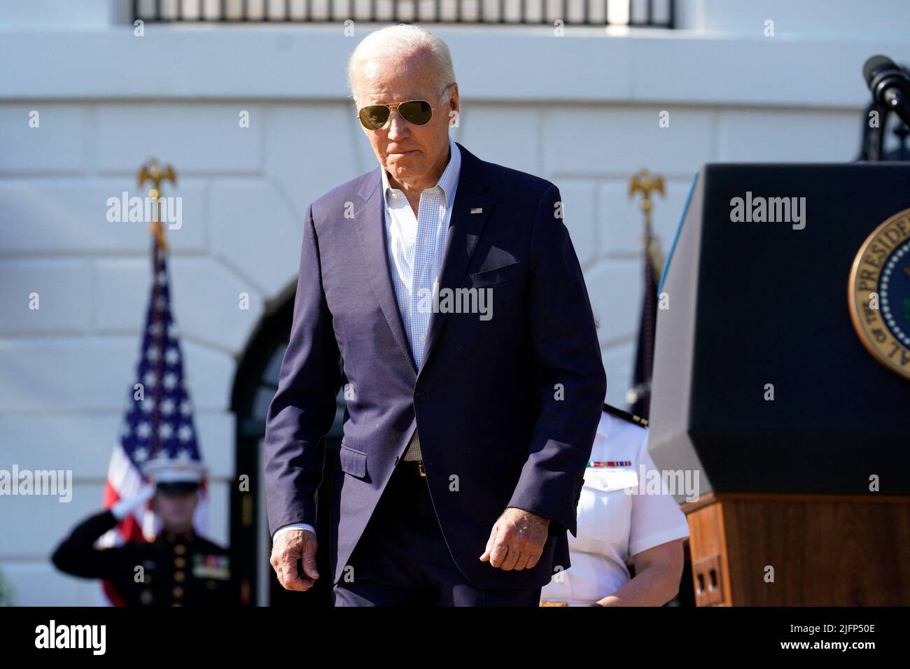 U.S. President Joe Biden hosts a Fourth of July celebration for ...