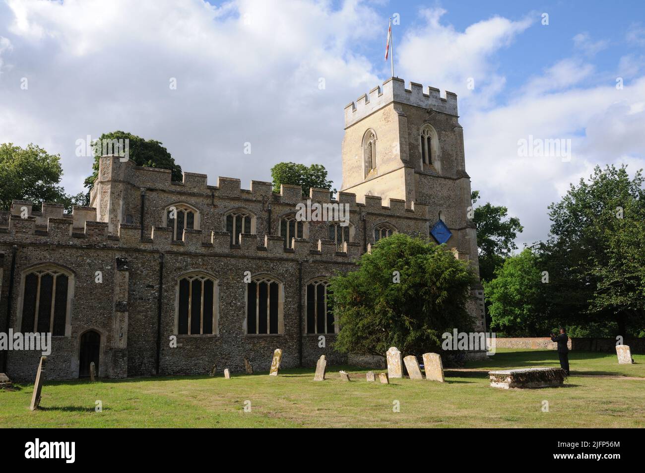 St John the Baptist Church, Stoke by Clare, Suffolk Stock Photo - Alamy