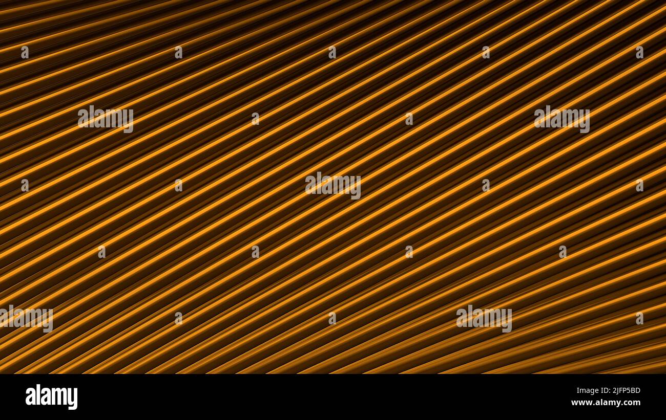Background of diagonal 3d lines on surface. Motion. Diagonal lines move ...